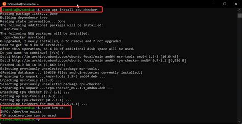 how to install kvm on ubuntu 20 04 graphical and headless server