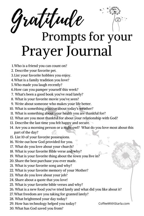 50 Christian Journal Prompts For Your Prayer Journal Artofit