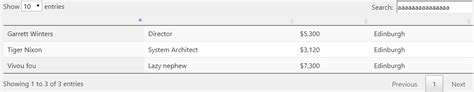 javascript datatables jquery plugin sort and pagination disabled