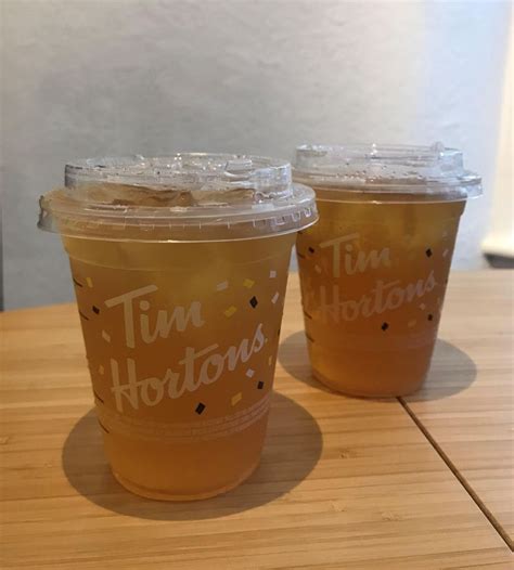 Tim Hortons Our Delicious New Iced Tea Quencher Is Brewed 48 Off