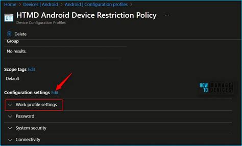 Enable Contact Sharing On Android Using Intune Htmd Blog