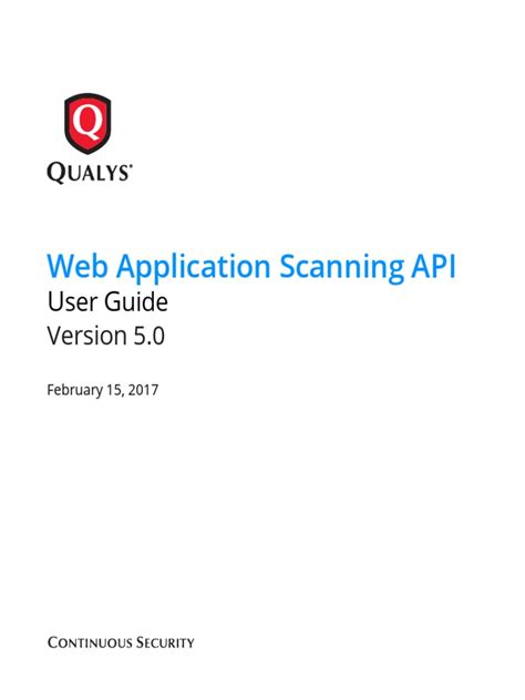 qualys was api user guide application programming interface web