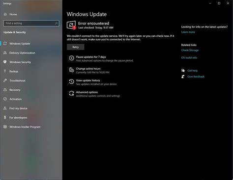 updated manually to 20h2 to get update working solved