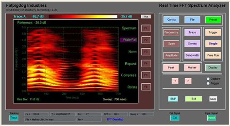 real time fft audio spectrum analyzer oscilloscope equalizer