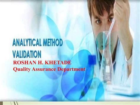 Analytical Method Validation Ppt