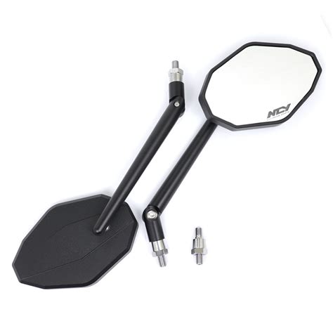 Universal Cnc Mirror N1135 Misty Black M8 M10