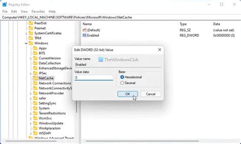 Allow Or Disallow Use Of The Offline Files Feature In Windows 11 10