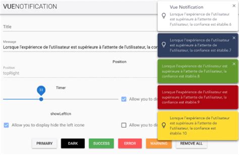 fast notification plugin for vue js vue script
