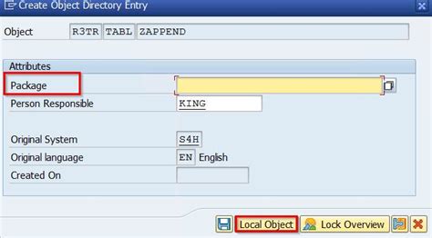 how to create append structure in sap abap