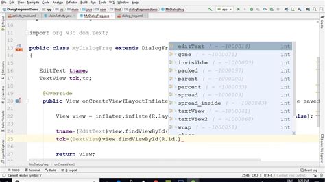creating dialogfragment in android youtube