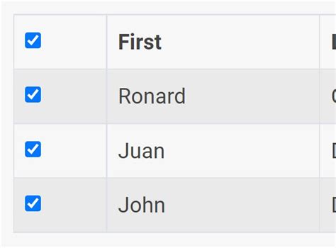 select single or multiple rows in html table jquery selectrows js