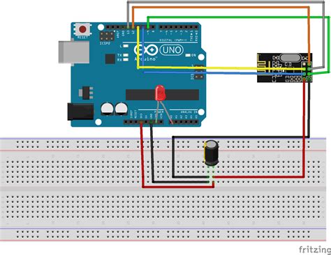 arduino nrf24l01 not working with external power supply networking