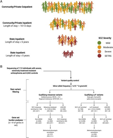 High Impact Rare Genetic Variants In Severe Schizophrenia R Genomics