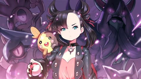 Marnie Morpeko Pokeball Hd Pokemon Sword And Shield Wallpapers Hd