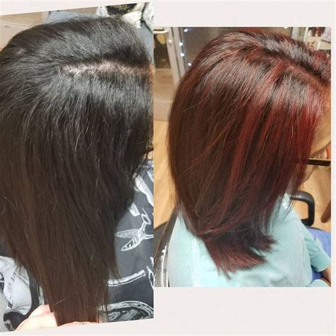 Todays Fun 😍😍 Beforeandafter Beforeandafter Hair Salon Red Hair