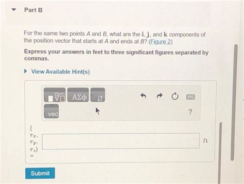 Solved As Shown On The Coordinate System Points A And B