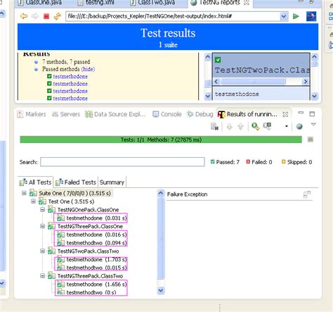 include exclude only selected test methods in selenium webdriver testng