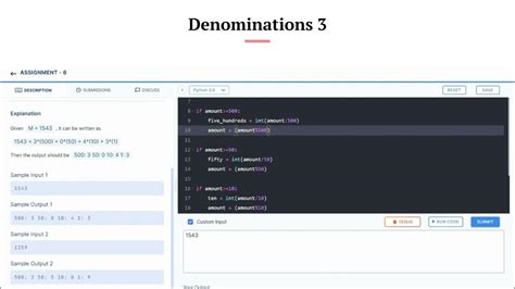 denominations 3 assignment 6 ccbp nxtwave ccbp 4 0 telugu