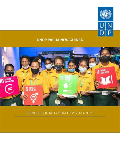 Undp Papua New Guinea Gender Equality Strategy 2023 2025 United