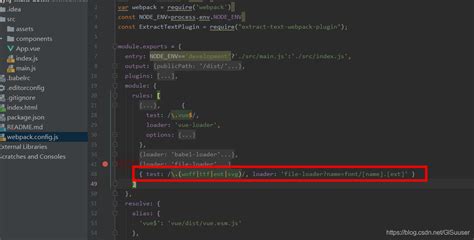 vue封装组件时出现module parse failed unexpected character ‘‘错误的解决办法 gis开发者的博客