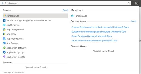 step by step procedure to create a azure function app for event hub