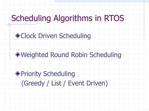 ppt real time operating systems for networked embedded systems