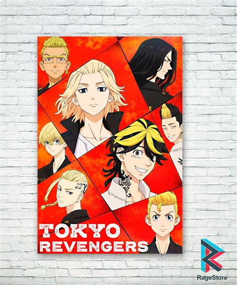 Póster Tokyo Revengers Diseño De Póster De Tokyo Revengers