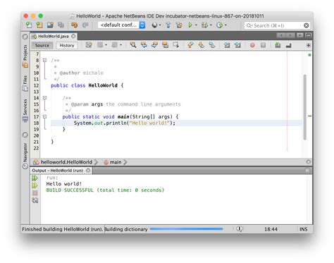 apache netbeans on twitter mac osx tutorial for nightly build of