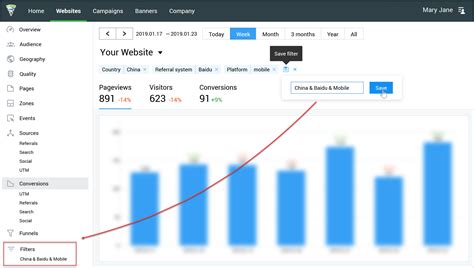 custom filters in reports marketing resources