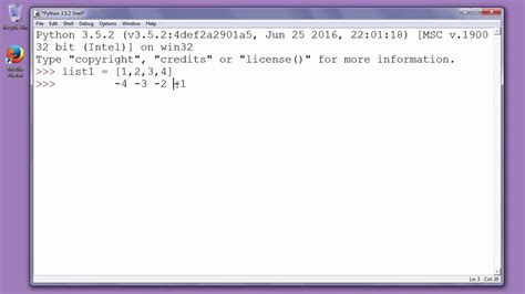 how to reverse list in python example youtube