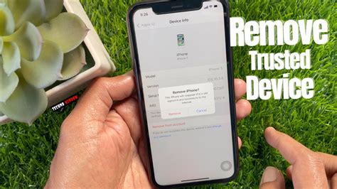 How To Remove A Trusted Device From Your Apple Id Youtube