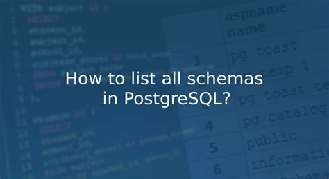How To List All Schemas In Postgresql Softbuilder Blog 7290 Hot Sex
