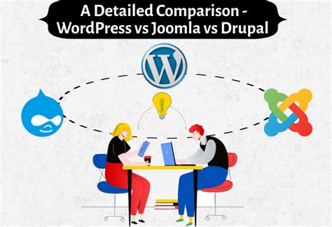 wordpress vs joomla vs drupal a detailed comparison