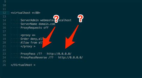 configuring reverse proxy for node using apache mod proxy