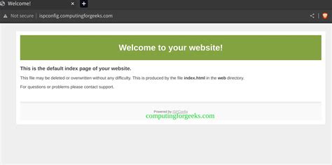 How To Install Ispconfig Control Panel On Ubuntu 22 04 Computingforgeeks