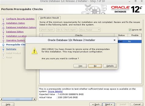 oracle database 12c release 2 12 2 installation on oracle linux 7 6