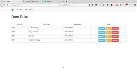 laravel form edit dan delete