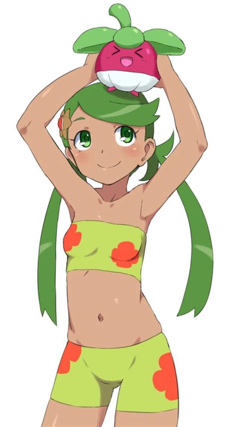 Bikini Mallow And Bounsweet Pokémon Sun And Moon Know Your Meme