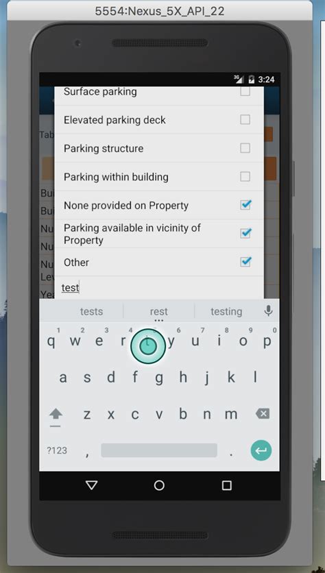 android prevent keyboard from hiding the submit button of alert