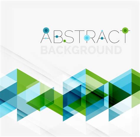 Premium Vector Abstract Geometric Background Modern Overlapping Triangles
