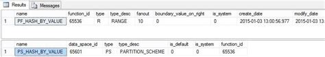 azure sql database table partitioning