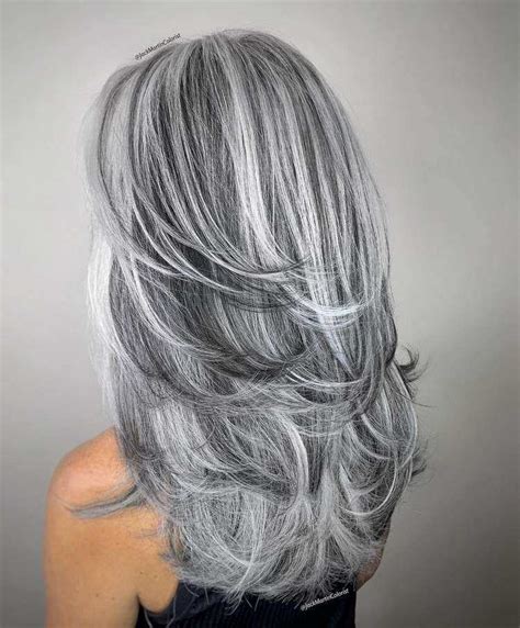 Salt And Pepper Hair Color Make Your Gray Hair Look Super Trendy