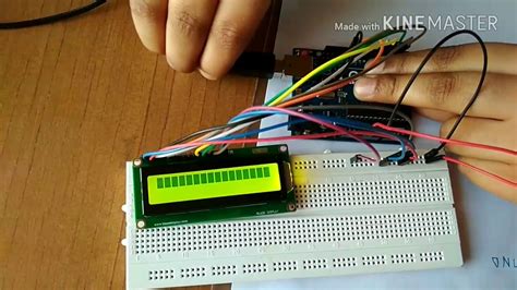 arduino lcd interfacing without potentiometer youtube