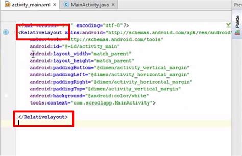 android scrollview
