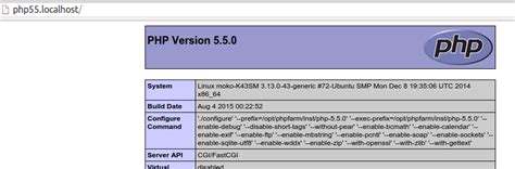 install multiple php version in localhost