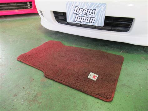 【傷や汚れあり】deepsracing★ek9シビックタイプr後期型ホンダアクセス純正フロアマット助手席★検 Ek2 Ek3 Ek4 Sir