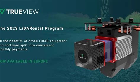 drone lidar and software rental options from geocue now available in
