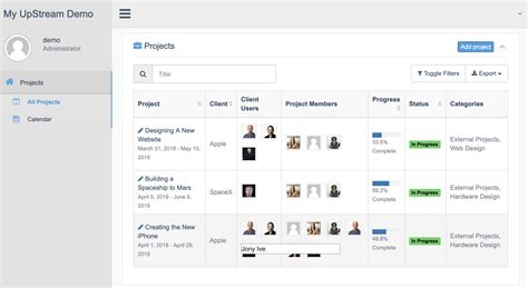 how to access the frontend screens in upstream upstream documentation