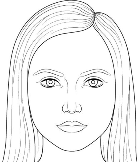 Como Desenhar Um Rosto [feminino E Masculino] Simple Face Drawing