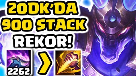 Rekor 2262 Stack Nasus Jungle Yenİ Meta Nasusun Qsu Çarptan Çok